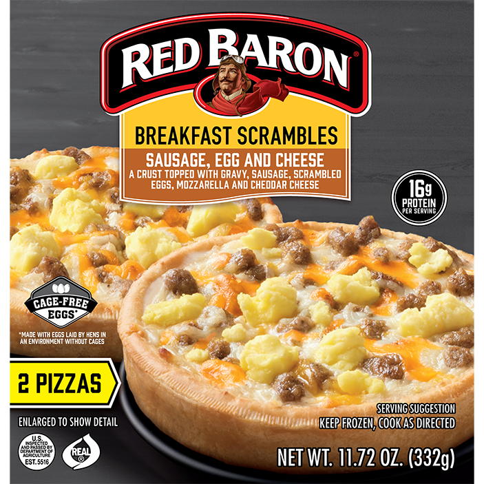 Red Baron® Frozen Pizza – Breakfast Scrambles