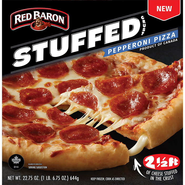 Red Baron® Frozen Pizza – RED BARON® Pepperoni Stuffed Crust Pizza