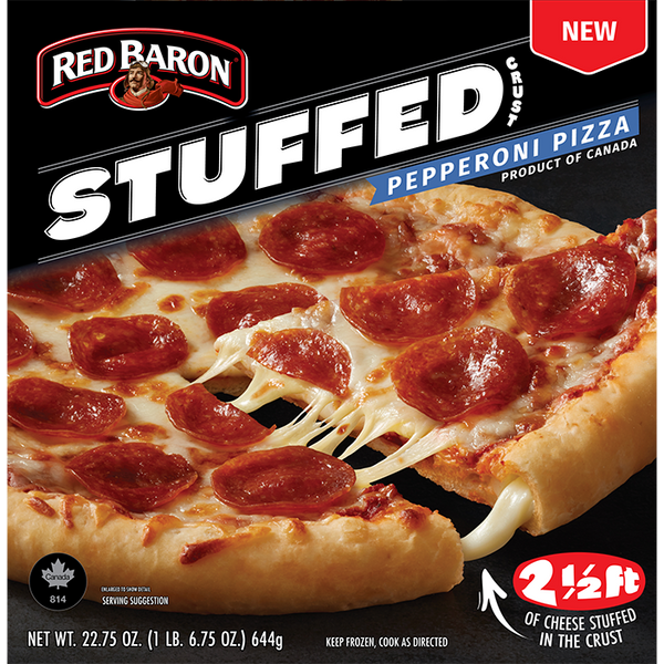 Red Baron® Frozen Pizza – RED BARON® Pepperoni Stuffed Crust Pizza